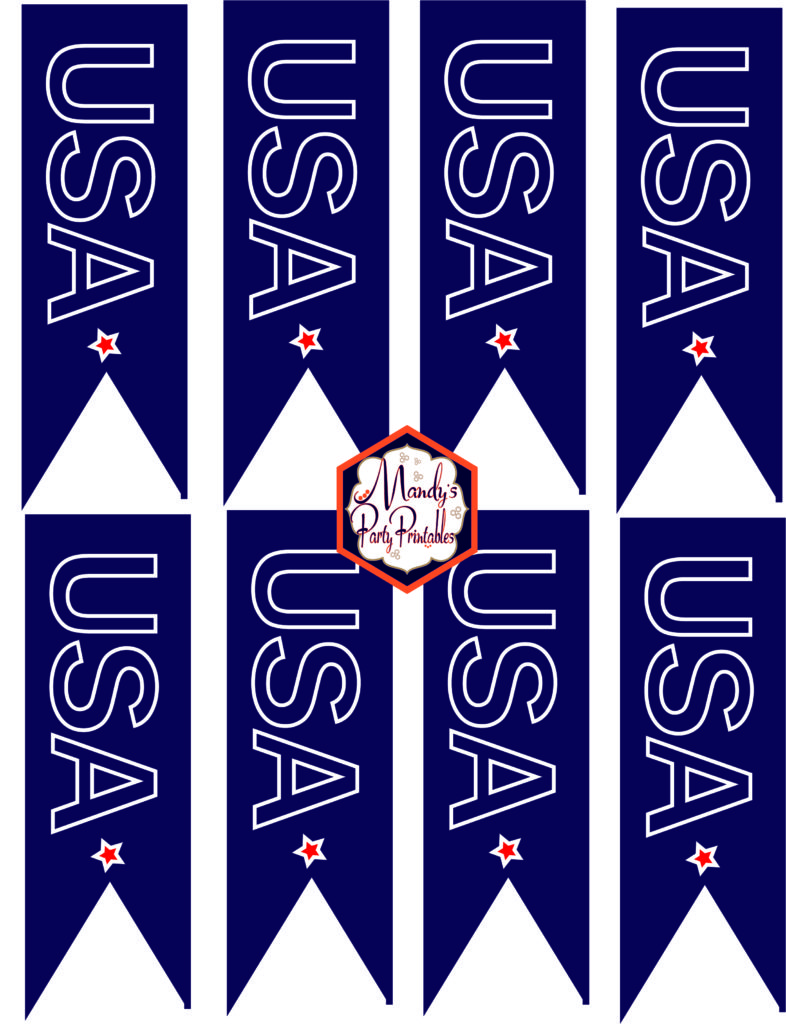 Free 4th of July Printables - Mandy's Party Printables
