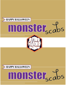 Free Halloween Treatbag Toppers - Mandy's Party Printables