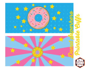 Free Printable Superhero Cuffs - Mandy's Party Printables